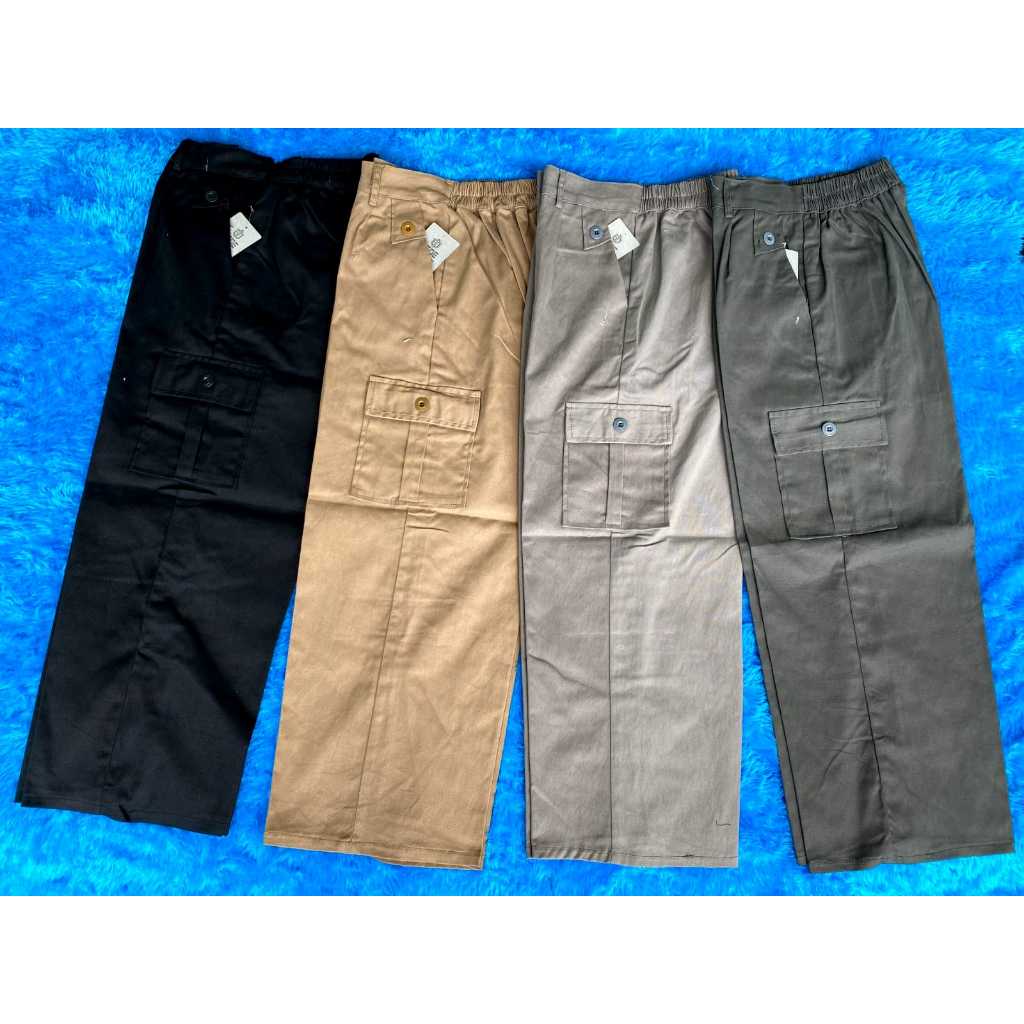 Yuka - cargo Pants/cargo Women long twill combed premium Material ...