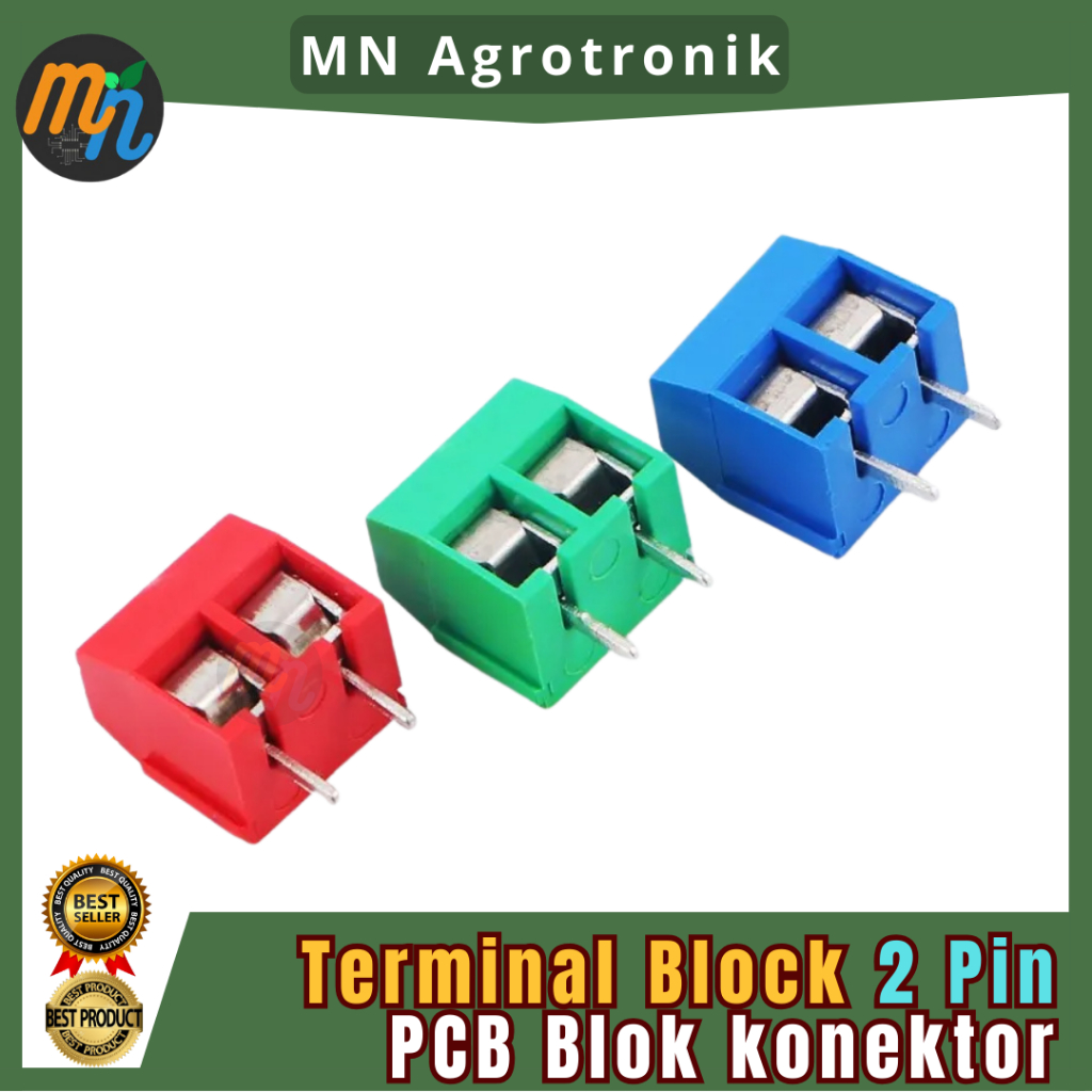 Kf301 2 Pin Screw Pcb Terminal | Shopee Philippines