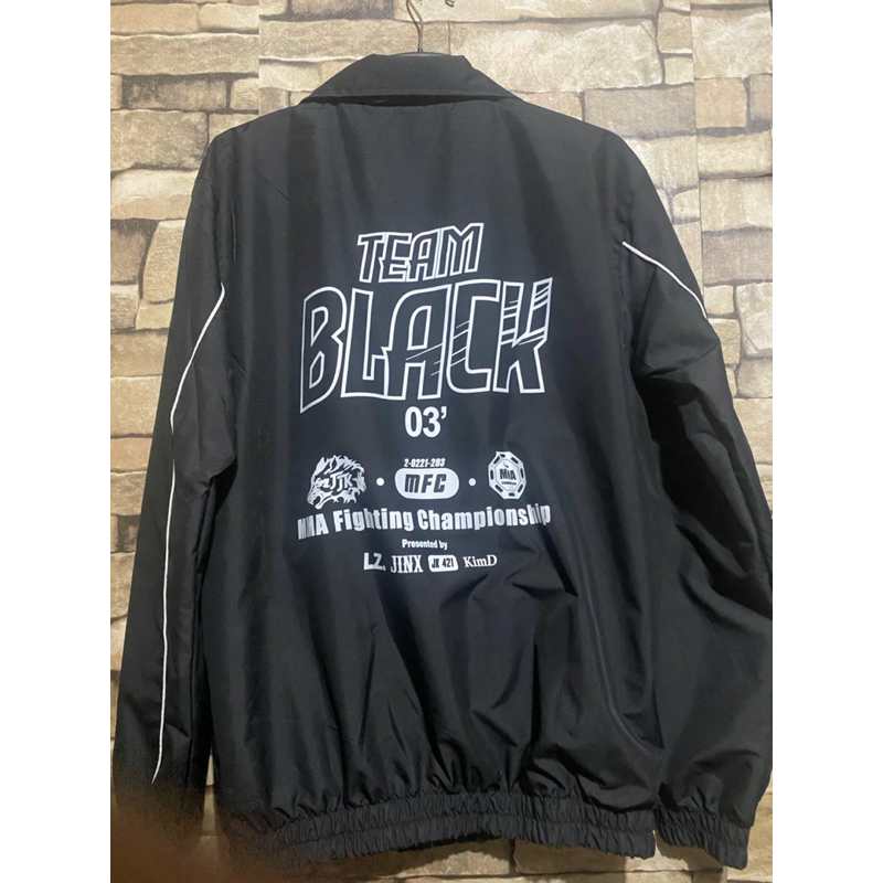 Team black Tracksuit jinx UFC Joo Jaekyung outfit manhwa | Shopee ...