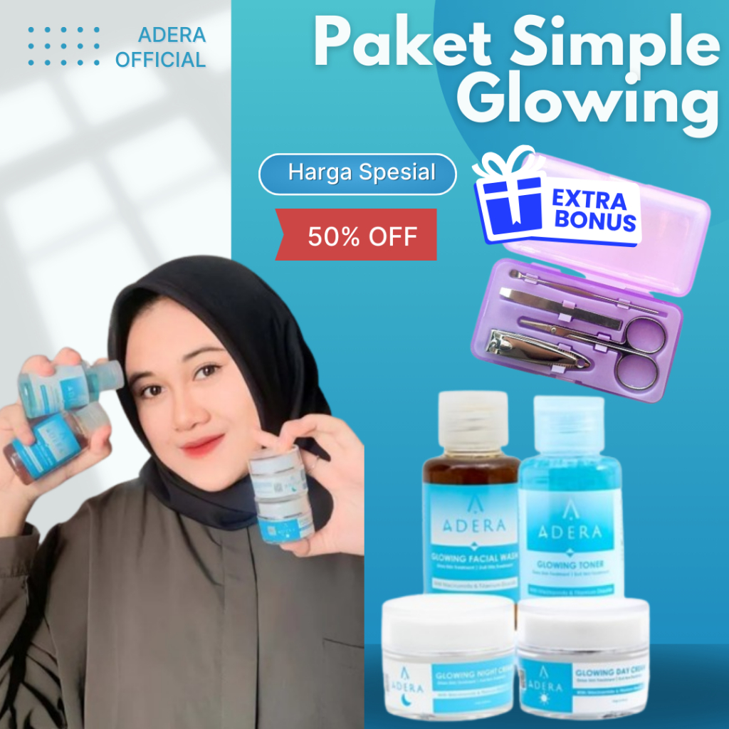 PUTIH Adera Glowing Skincare Package - Clean White, Acne Free | Shopee Philippines