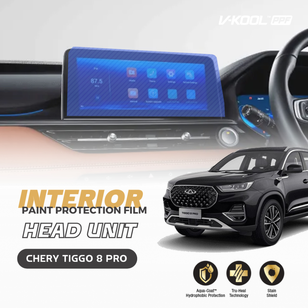 Vkool PPF Interior Screen Protector Chery Tiggo 8 PRO - HEAD UNIT | Shopee Philippines