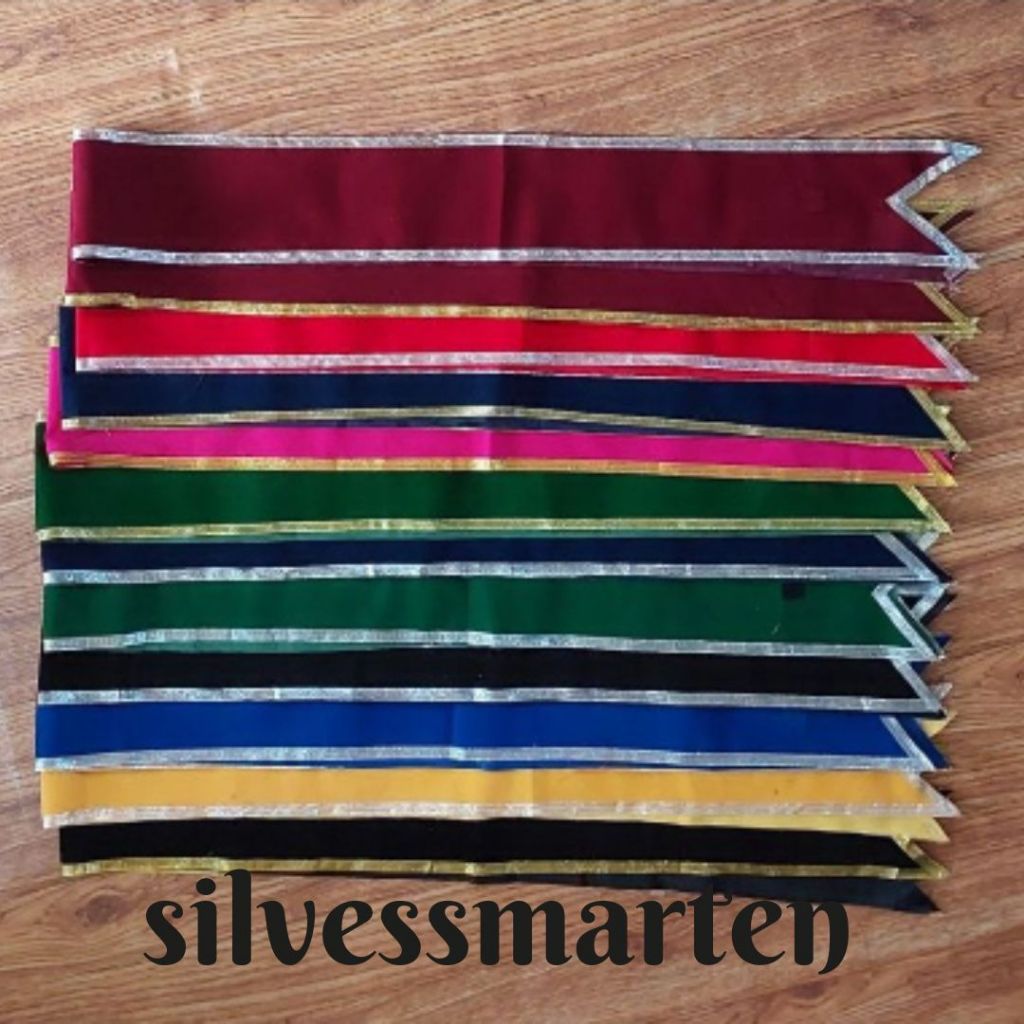 Best Plain Ribbon Sash/Plain Sash/With Ribbon Edge (No Writing)/Award ...