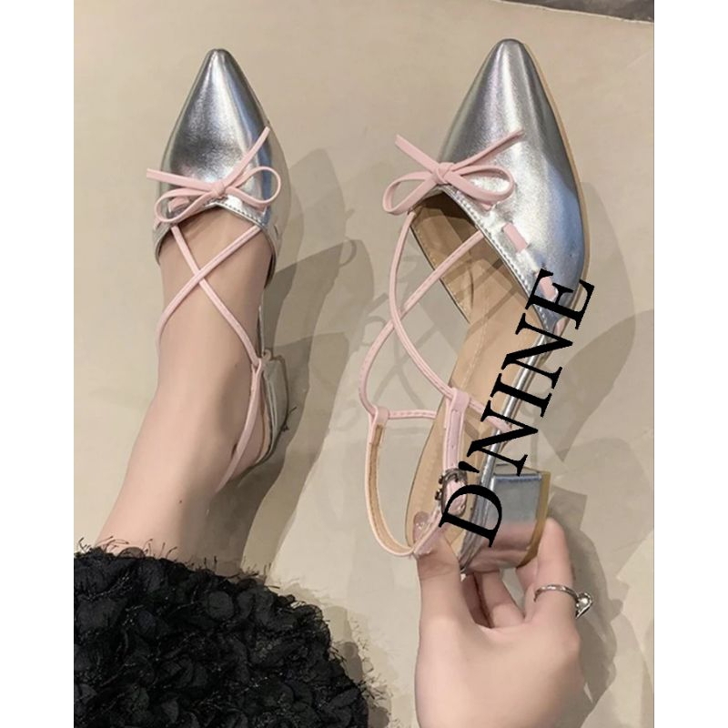 FRANDA WN 16 Women's shoes with 5cm mules heels | Shopee Philippines