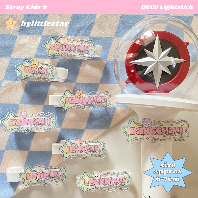 Ribbon Star - Stray Kids - Deco Lighstick - Sticker | Shopee Philippines
