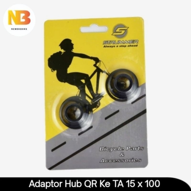 Front Hub Adapter Strummer QR To TA 15 x 100 | Ta thru axle boost ...