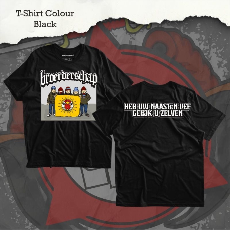 T-shirt Broerderschap Heb Uw Naasten Lief Dtf Premium Sablon | Shopee ...