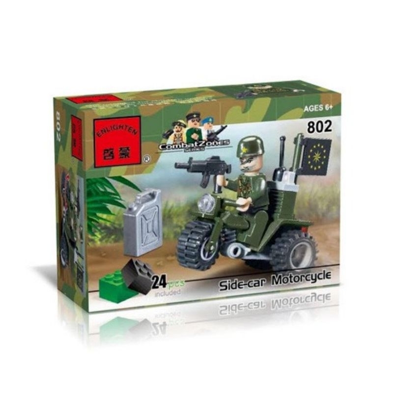 Bricks - Enlighten Combat Zones Series no.802 | Shopee Philippines