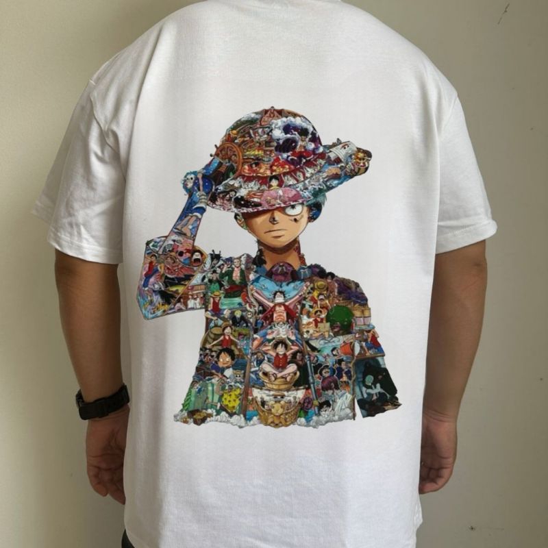 PLAIN LUFFY ONE PIECE T-SHIRTS (BACK PICTURE) | Shopee Philippines