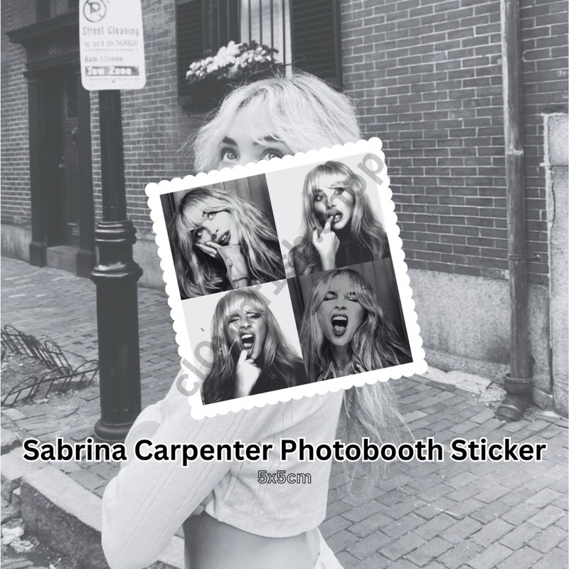 Sabrina Carpenter Photobooth Waterproof Sticker | Shopee Philippines