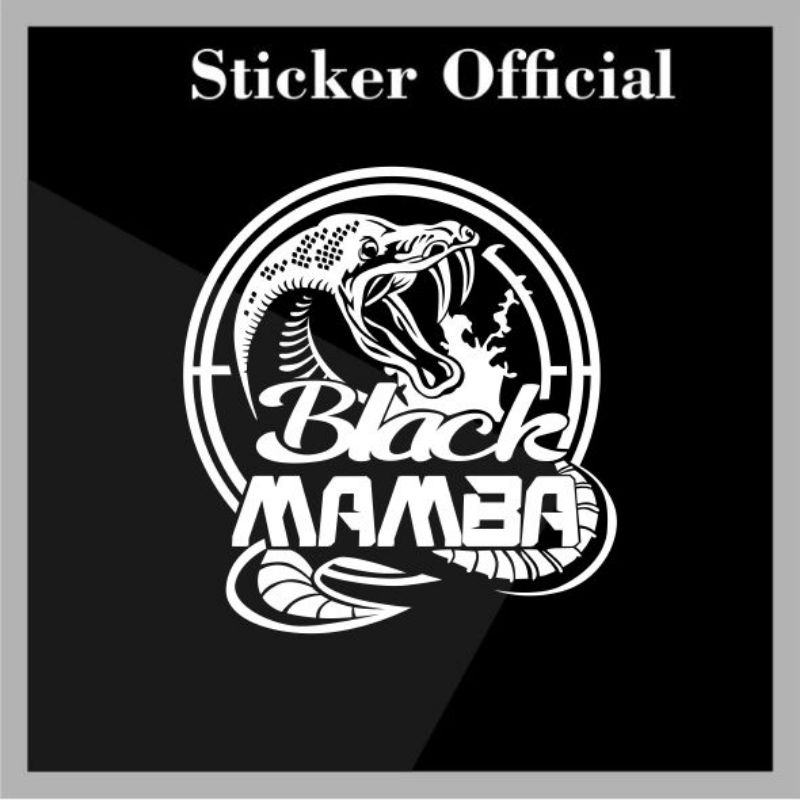 Black mamba logo sticker | Shopee Philippines