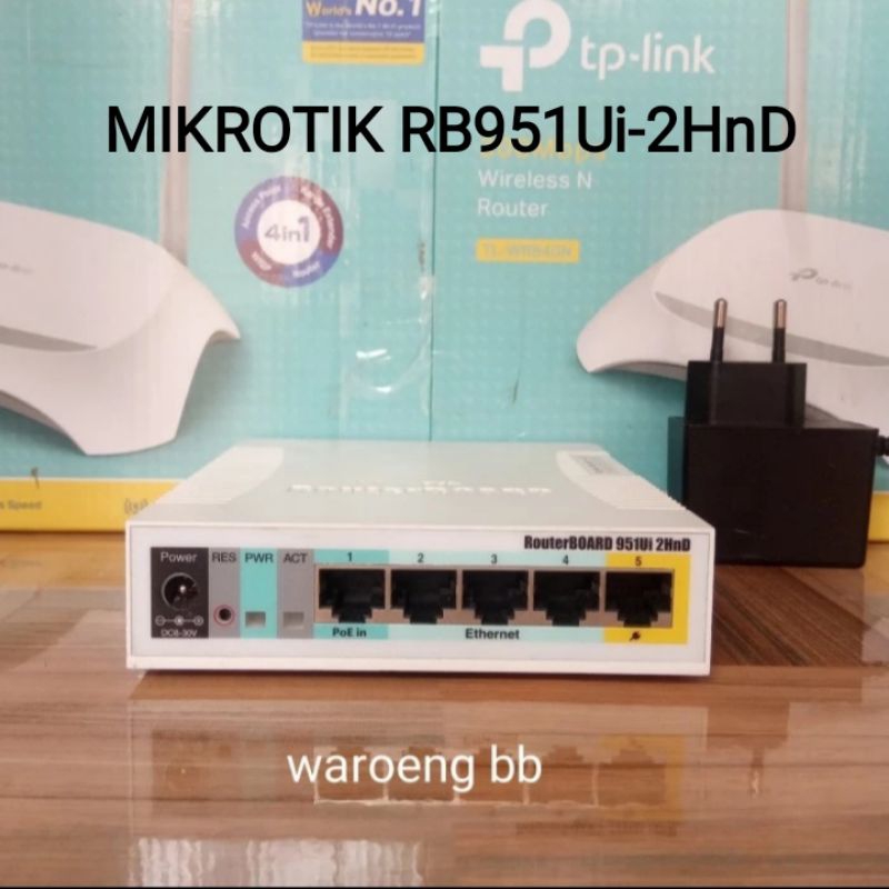 Mikrotik RB951Ui-2HnD NORMAL | Shopee Philippines
