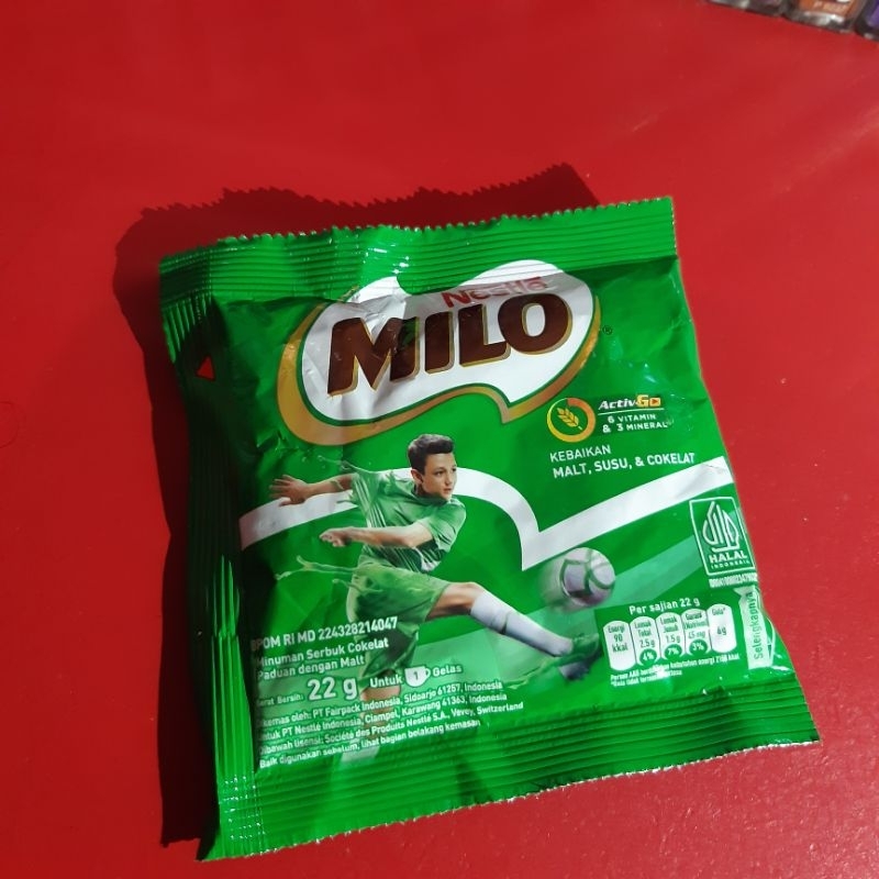 Milo Milk Sachet 22gr Chocolate | Shopee Philippines
