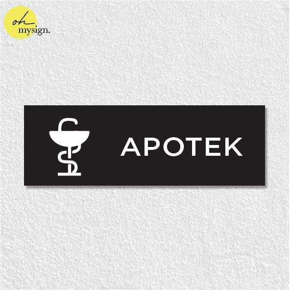 Pharmacy Room Acrylic Sign UV Print Clinic Acrylic Sticker | Shopee ...