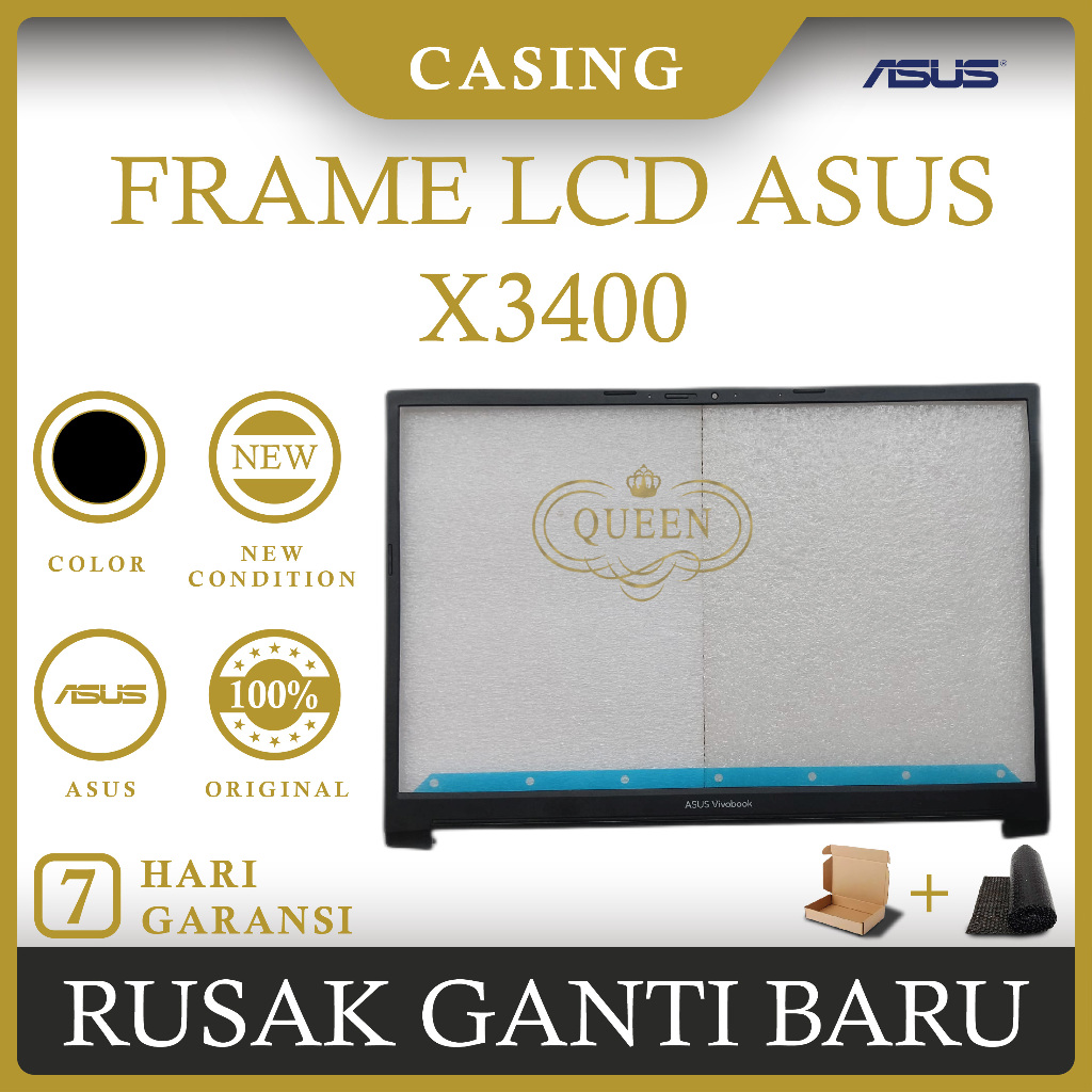 Lcd FRONT BEZEL LAPTOP ASUS Vivobook Pro 14 OLED X3400 K3400 ORIGINAL ...