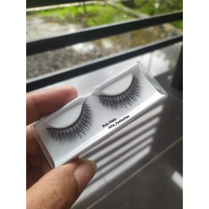 MATA 3d Tiplas Eyelashes XO015 Medium Dozens (Free Cover) | Shopee Philippines