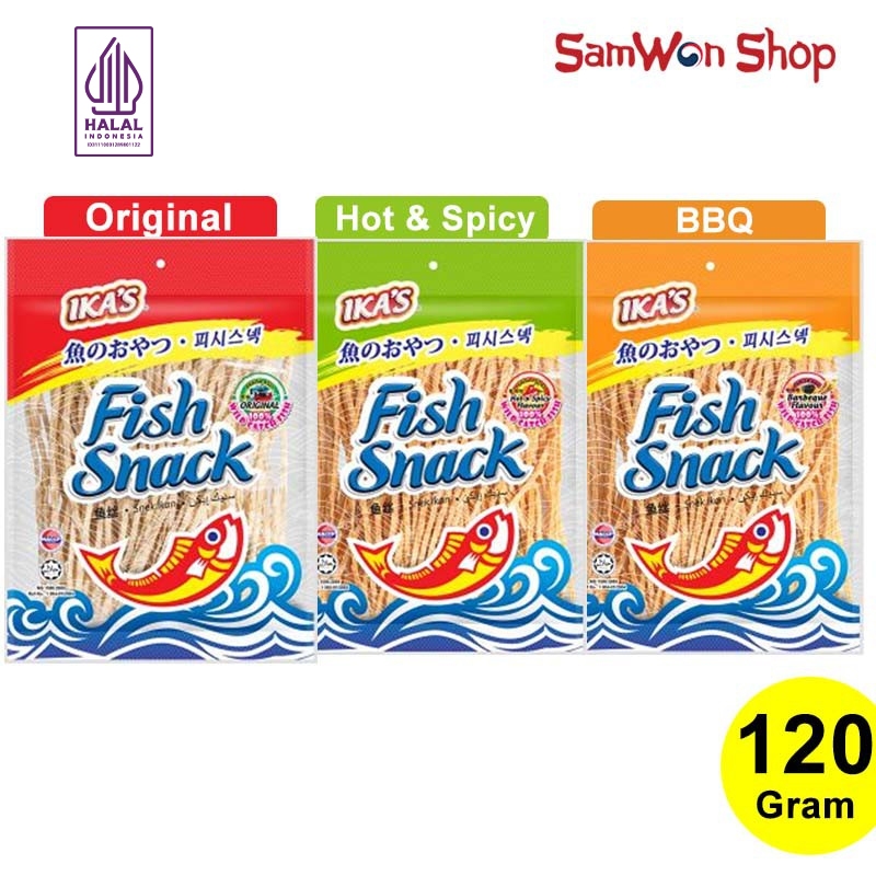 Fish SNACK BRAND IKA'S 120 GRAM - JUHI SNACK FISH SNACKS VARIOUS ...