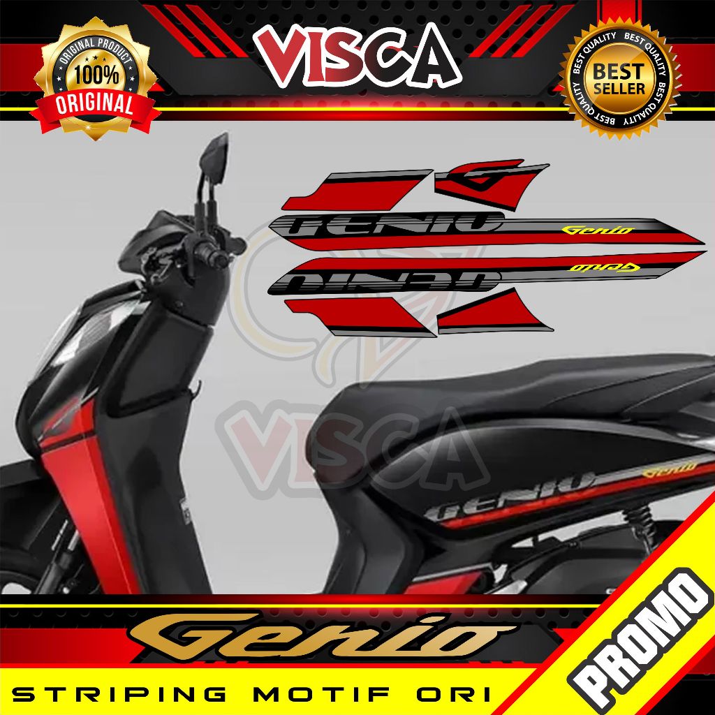 Genio 2023 CBS Original Les Striping Sticker | Shopee Philippines