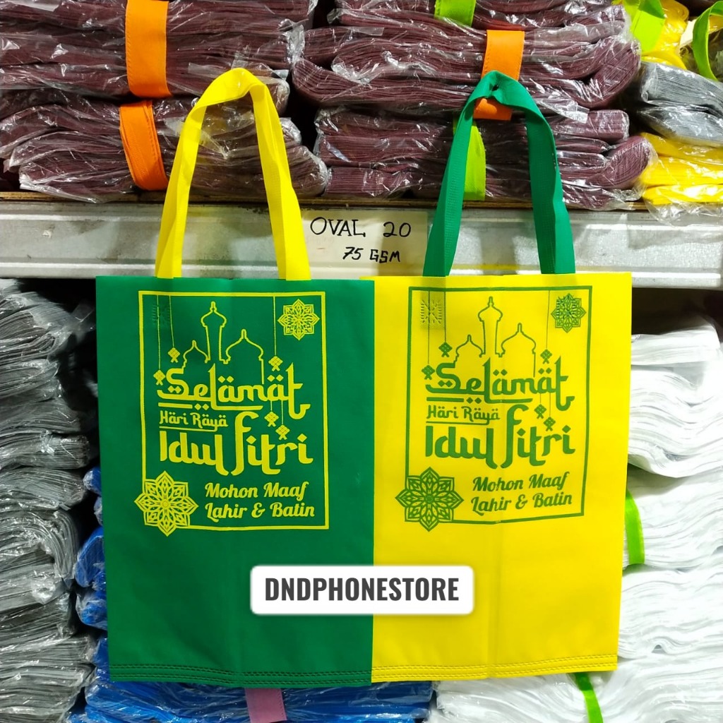 Goodie Bag Spunbond/Bag Zipper Eid Edition 2024 BOX Model TLS40 (25x25 ...