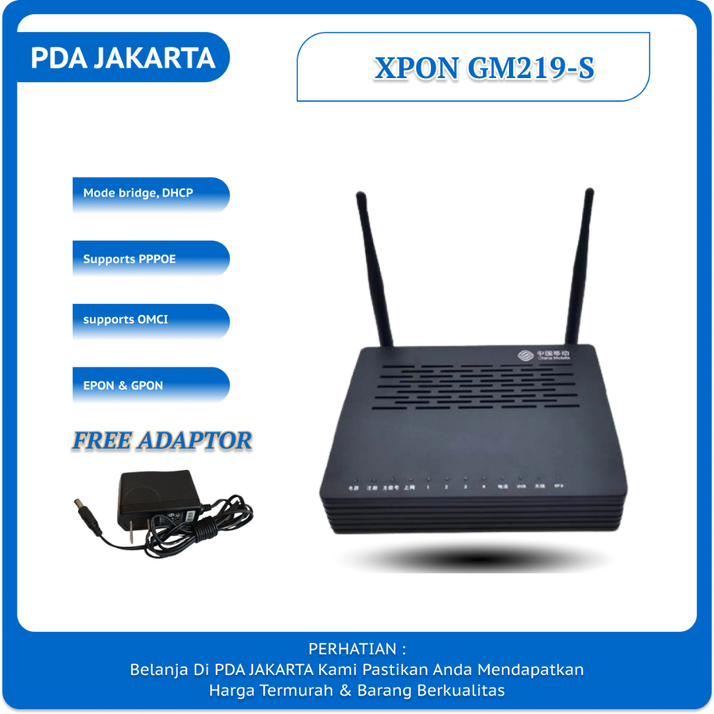 Xpon GM219-s ONU GPON EPON ONU BONUS Adapter! | Shopee Philippines