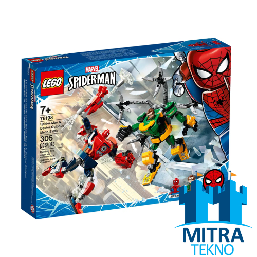 Lego Super Heroes 76198 - Spider-Man & Doctor Octopus Mech Battle ...