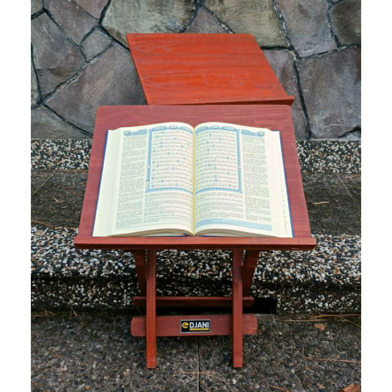 KAYU {Adjustable Table Table} Tahfidz Table/ Al Quran Reading Table ...