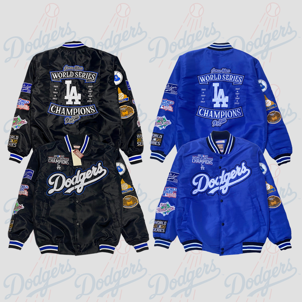 Varsity Baseball Dodgers Series Jacket | Shopee Philippines