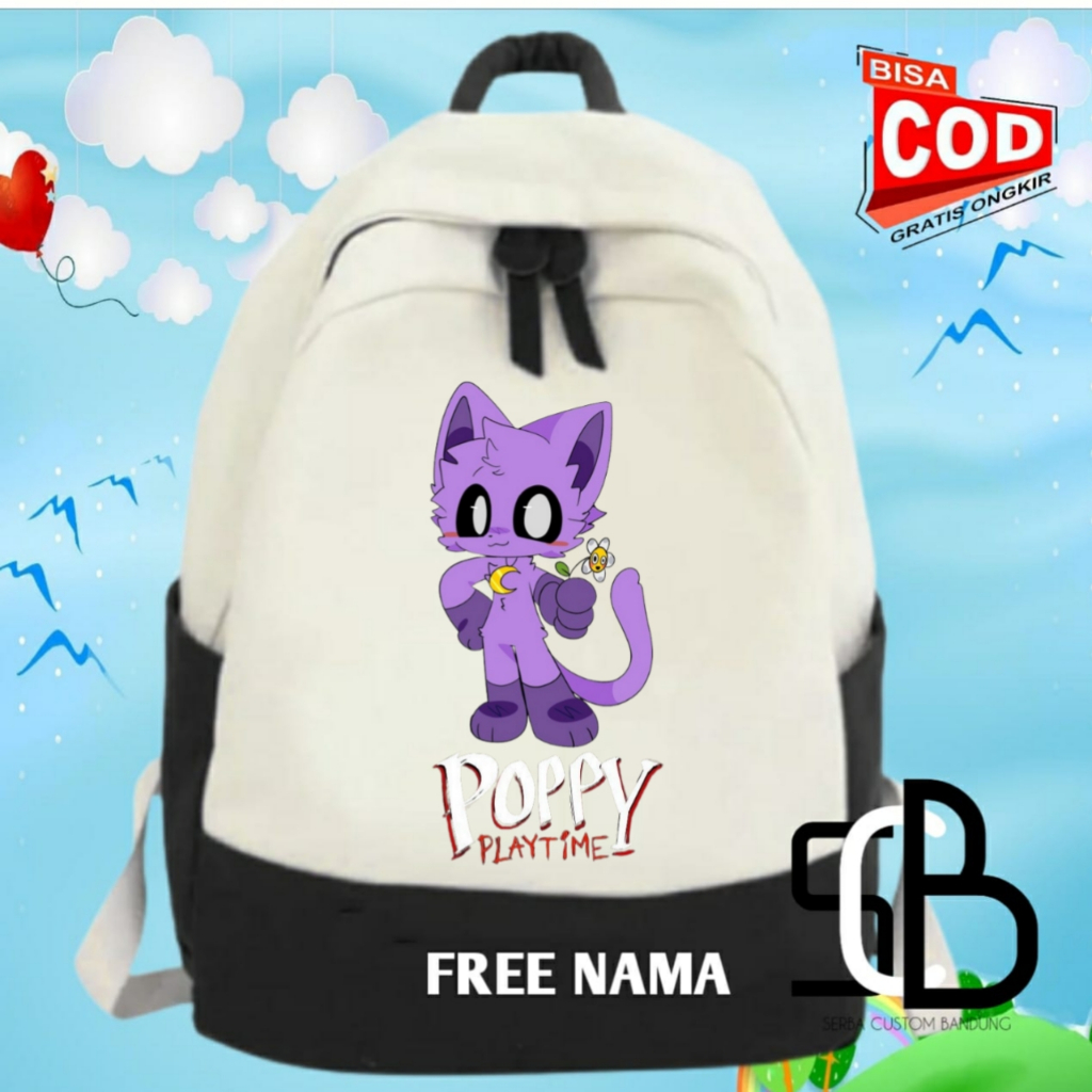 Catnap Poppy Playtime Children's Backpack | Shopee Philippines