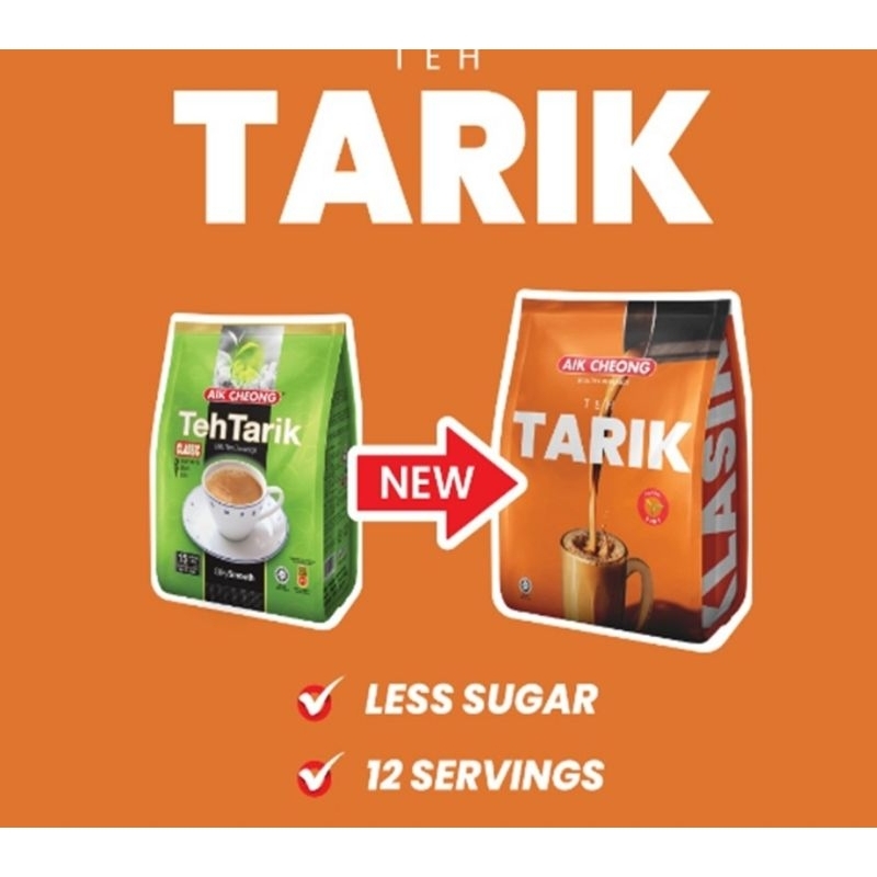 Teh Tarik Aik Cheong Classic 3in1 Milk Tea | Shopee Philippines
