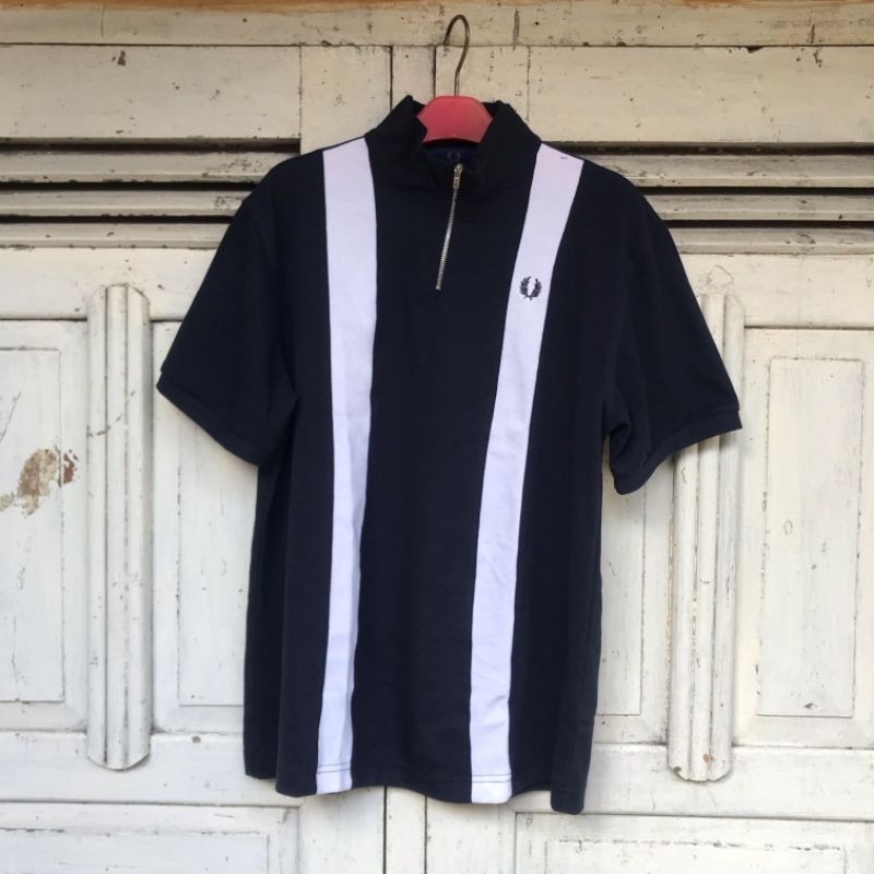 Fred Perry Polo Zip second hand | Shopee Philippines