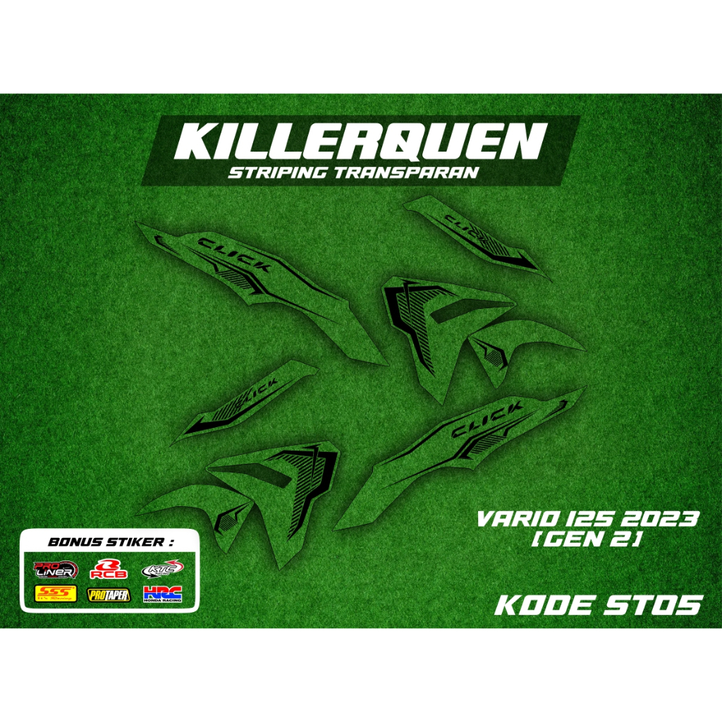 Transparent STRIPING VARIO 125 2023 GEN 2 (St05) Transparent Model ...