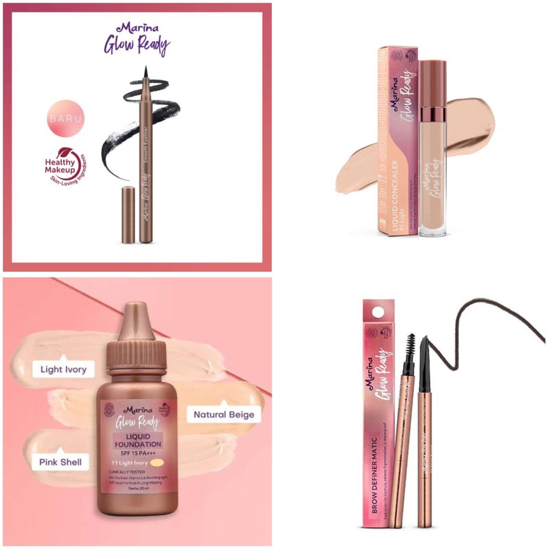 Marina Glow Ready ALL PRODUCT (Must Read Description) | Shopee Philippines