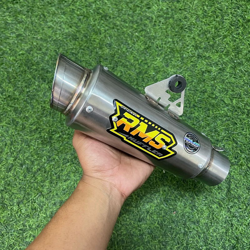 Original RMS PRO TR1 EXHAUST SLINCER FULL DIAMETER 50MM | Shopee Philippines