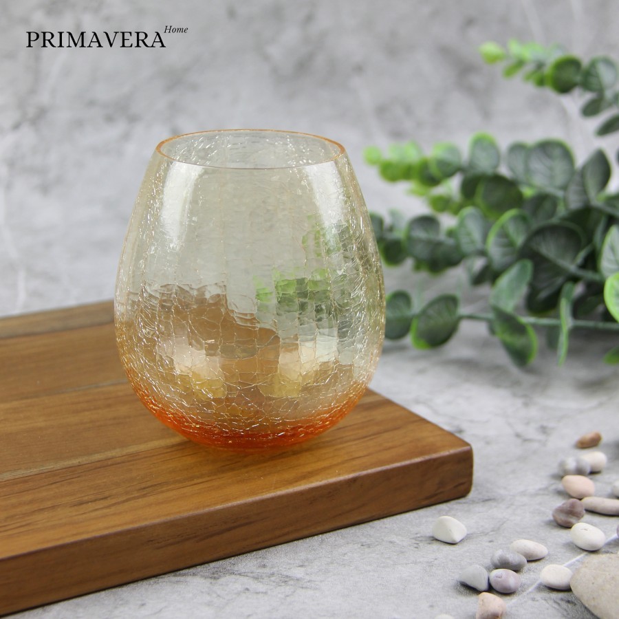 Hirota Glass Kara-23 Yellow Glass Crack Model Made in Japan | Shopee ...