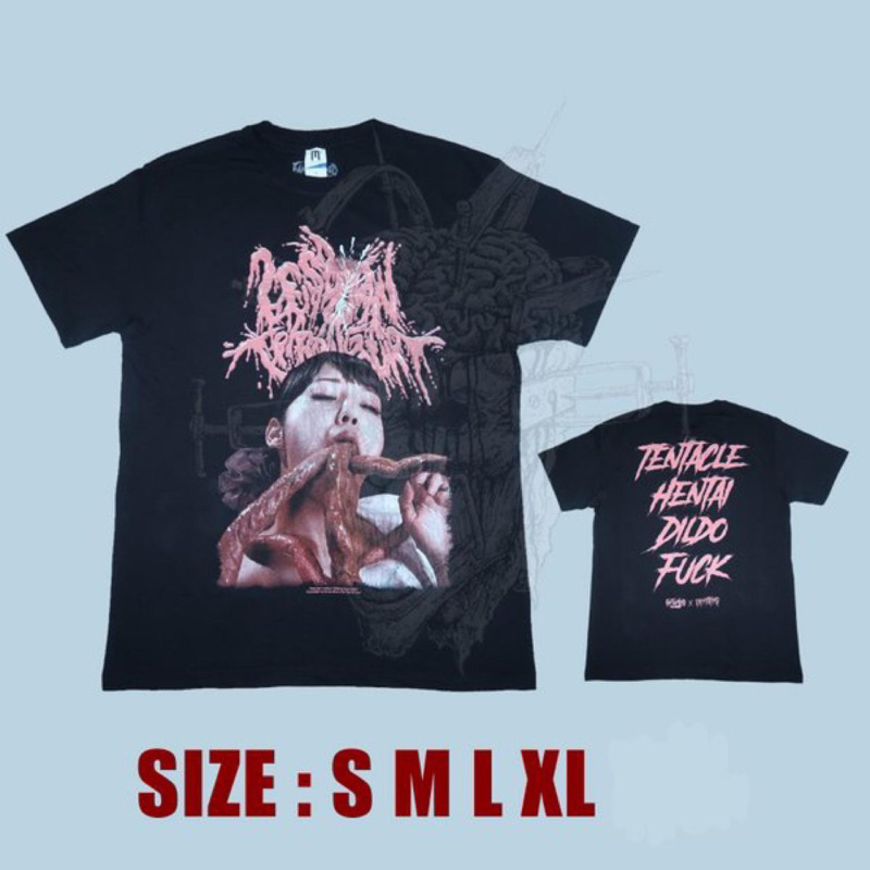 Lesbian Tribbing Squirt Tentacle Art Tshirt Ts Original Shopee Philippines