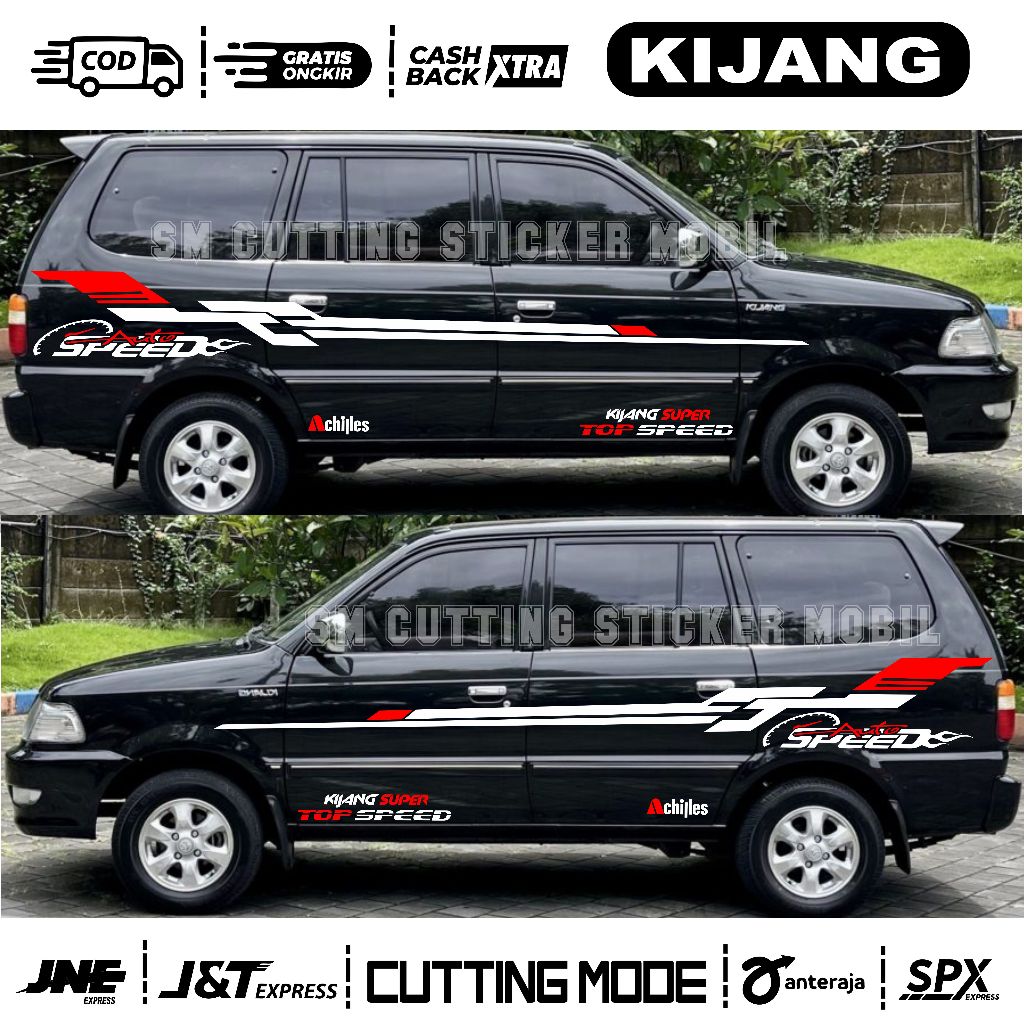 Kijang Super Cutting Sticker Car Sticker Kijang Body Sticker Super ...
