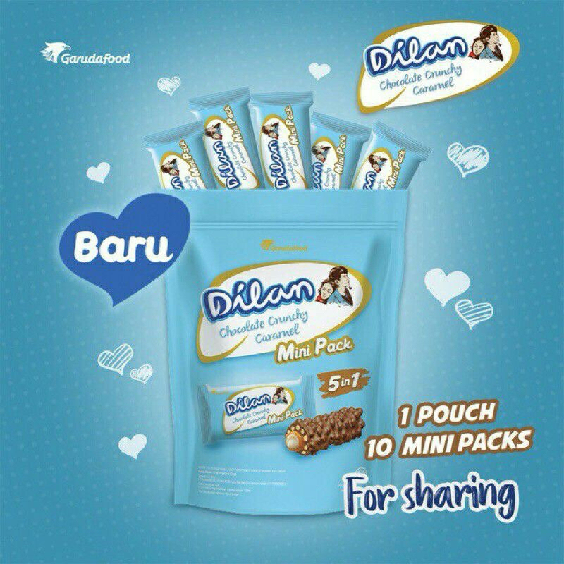 Dilan Chocolate crunchy caramel 10x9,5g | Shopee Philippines