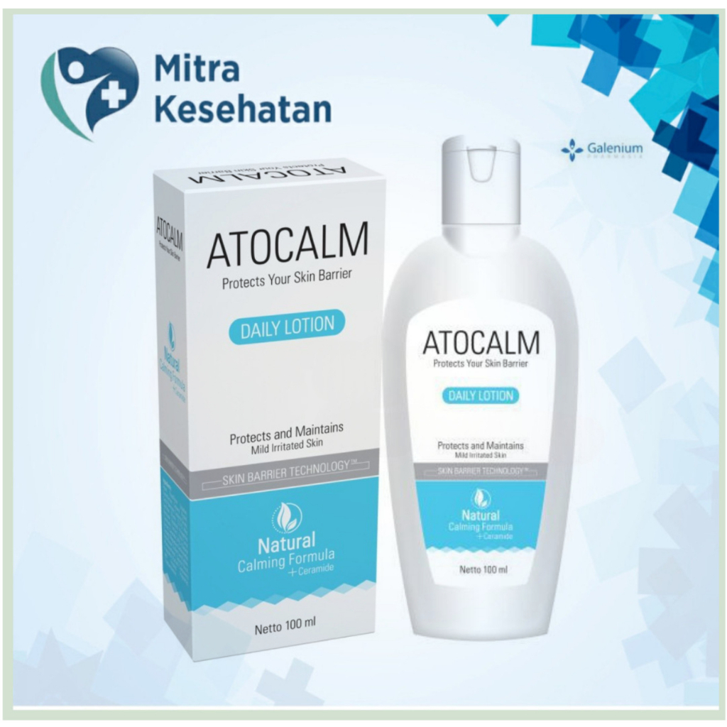 Atocalm Daily Lotion 100ml (For dry - irritated - Dermatitis skin ...