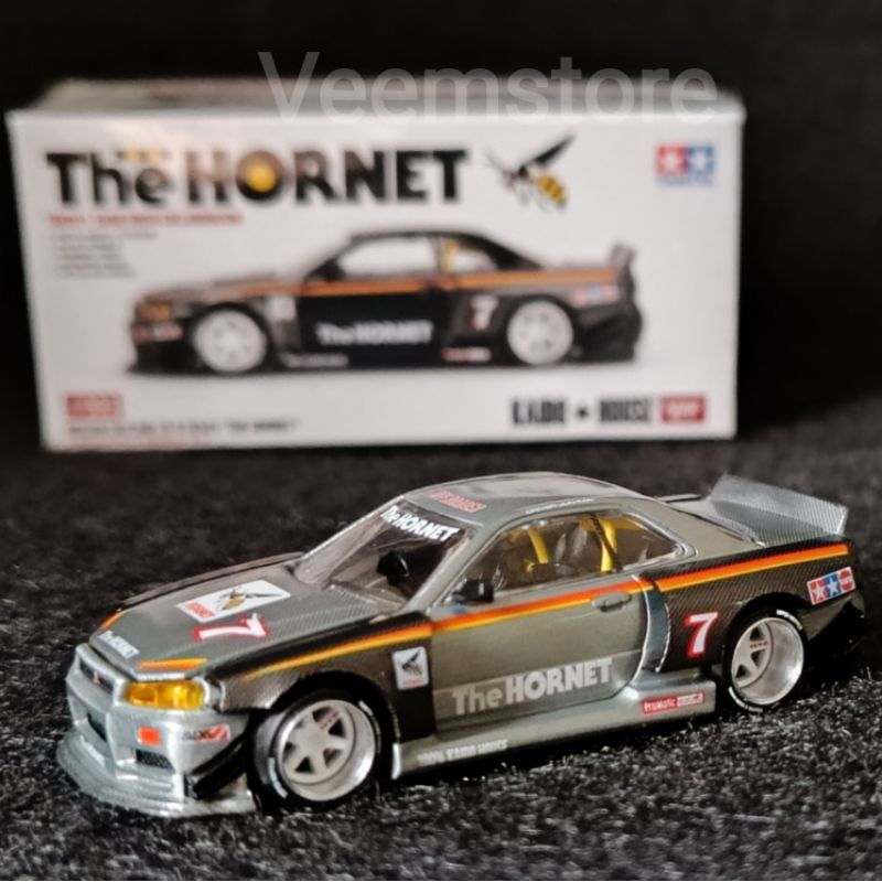 Die Cast 1:64 Nissan Skyline GTR R34 Kaido Tamiya Hornet [CHASE ...