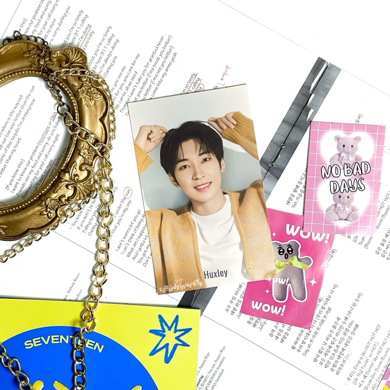 Photocard Official wonwoo Seventeen • Album Henggarae attacca Always yours your choice face the ...