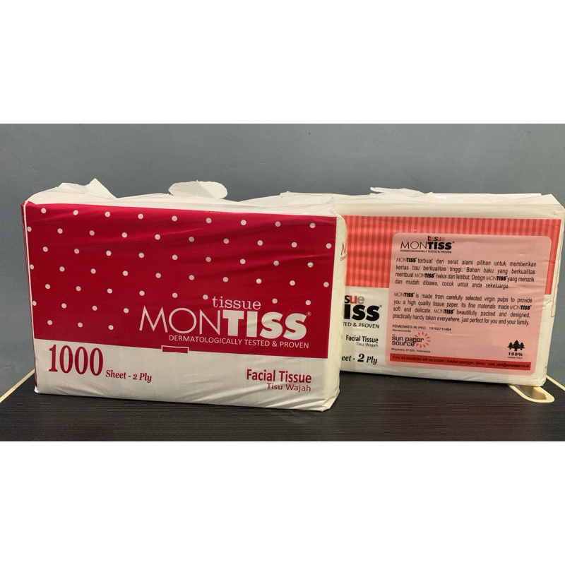 Montiss tissue kilos / 1000 sheets 2ply (1PCS) | Shopee Philippines