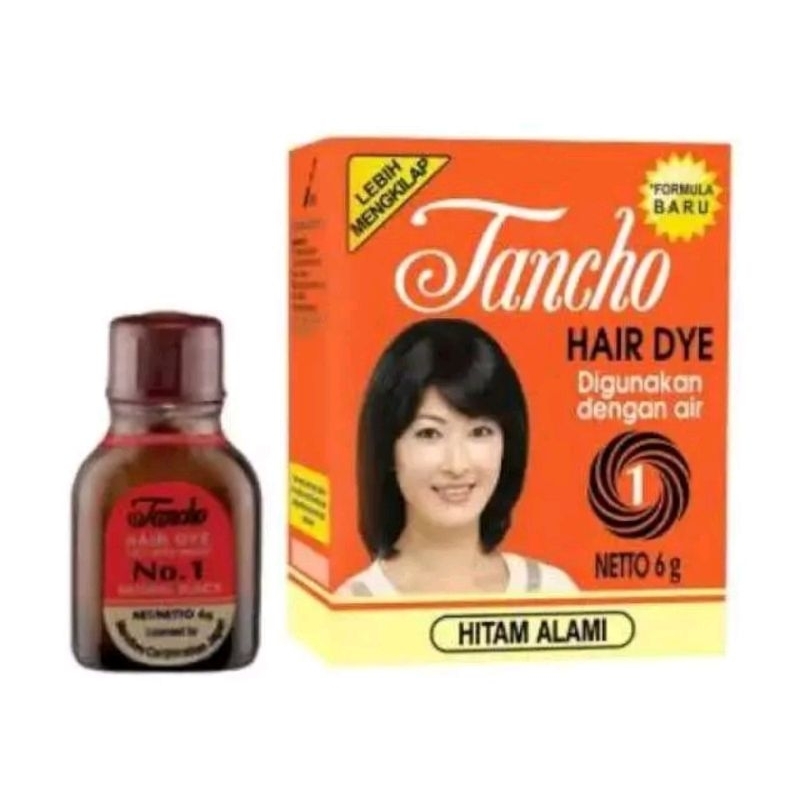 Tancho Hair Dye Black 6gr Tancho Powder | Shopee Philippines
