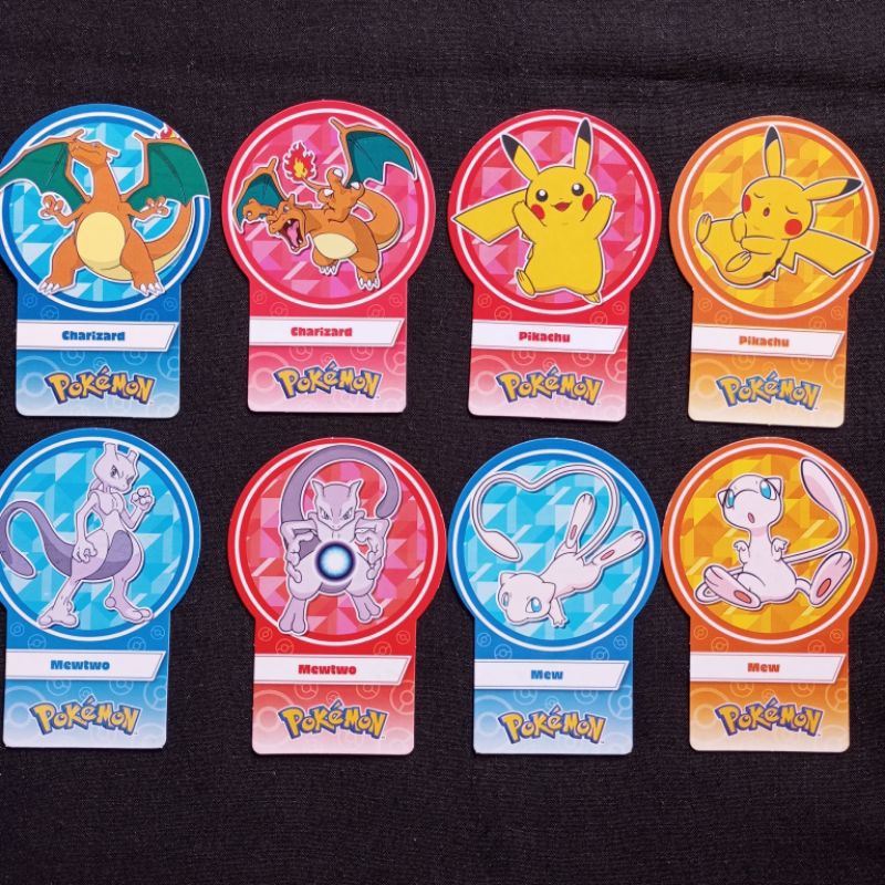 Pokemon Choki Choki Card 2024 Charizard Pikachu Mewtwo Mew | Shopee ...