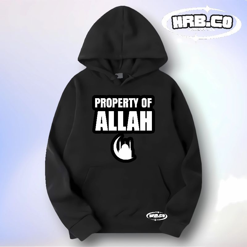 Hooded Sweater Jacket for Boys and Girls Property Of Allah Islamic ...