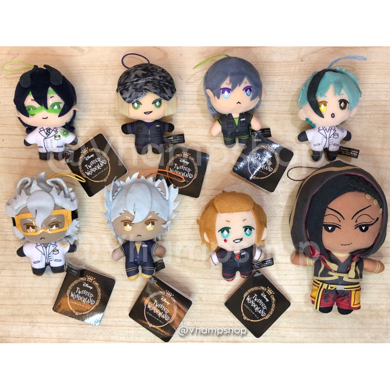 Twisted Wonderland Mini Plush Gym & Lab Uniform Malleus, Rook Hunt ...