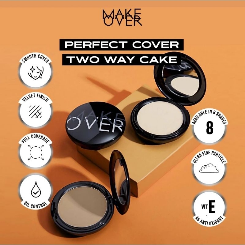 Make Over Perfect Cover two way cake | Shopee Philippines