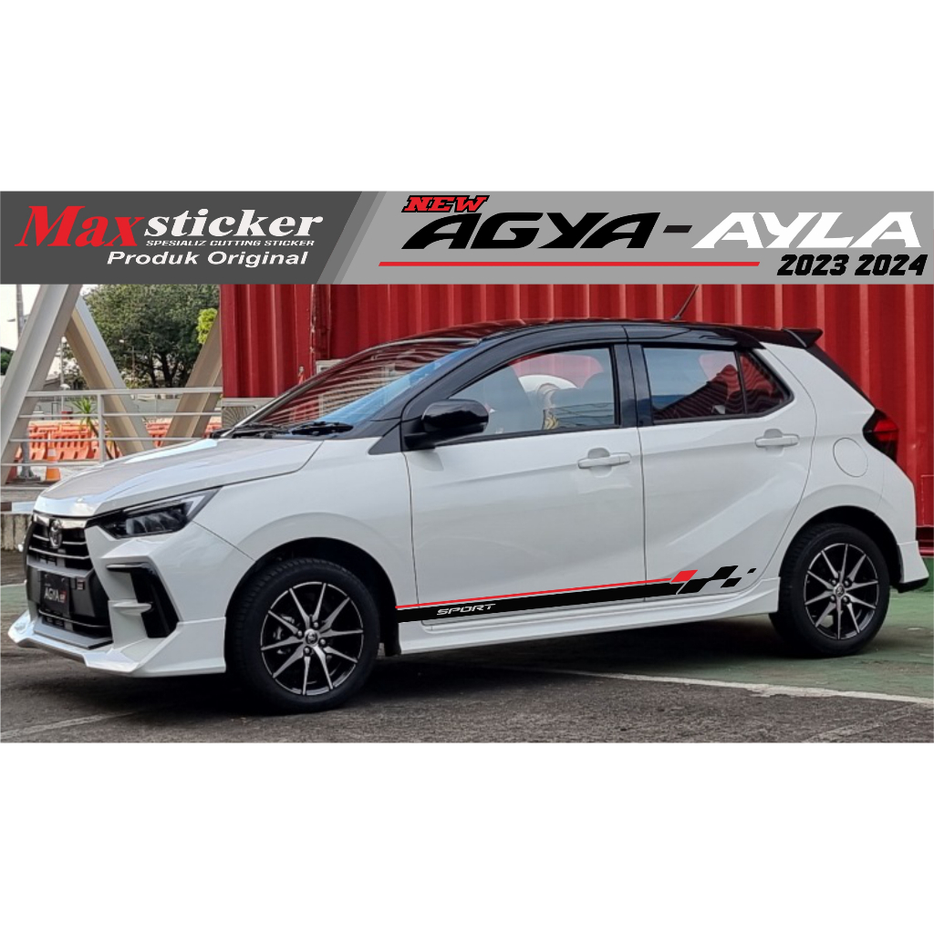 Agya ayla sticker with latest motifs 2023 2024 ayla side body stickers ...