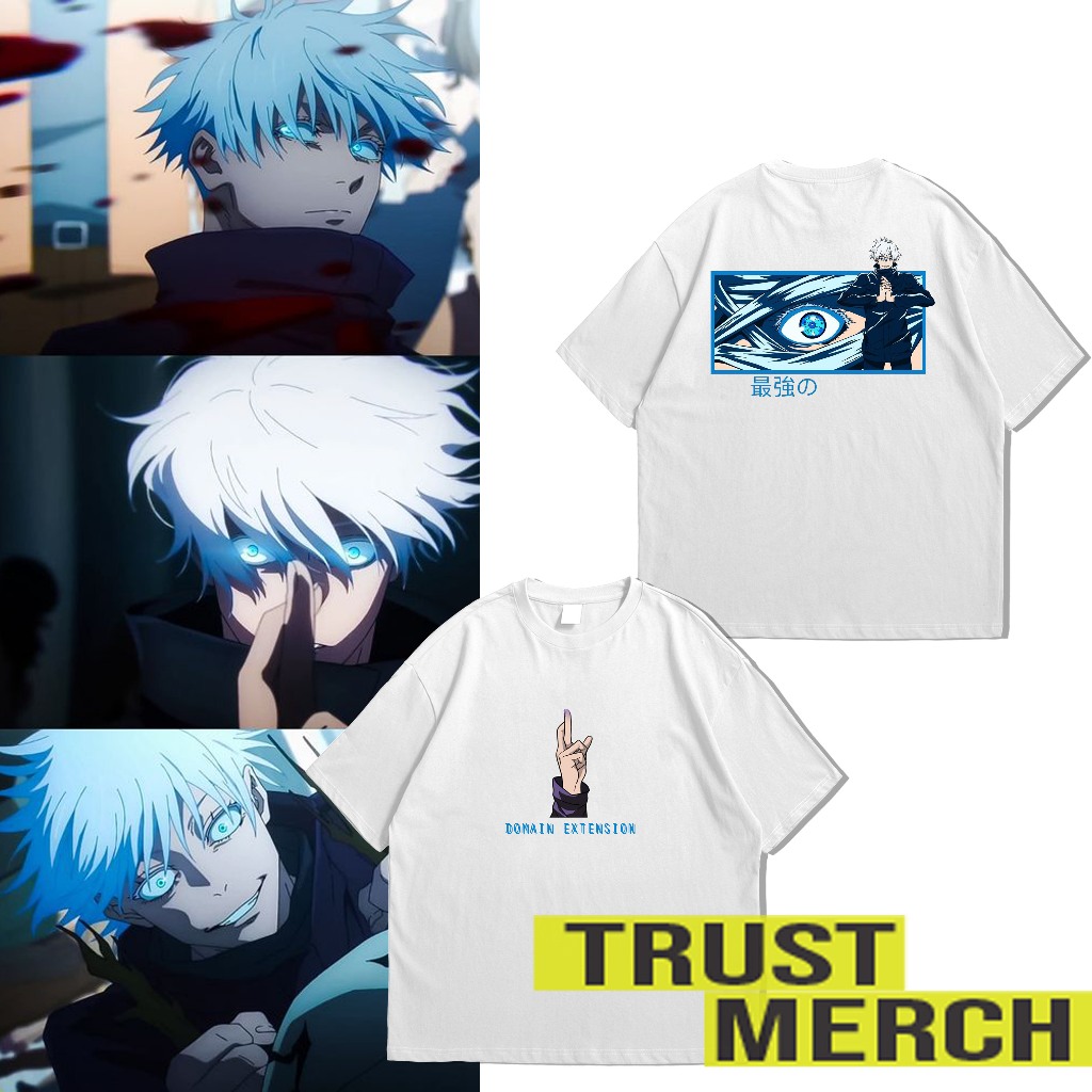 Gojo Satoru Domain Extension Jujutsu kaisen Anime Tshirt | Shopee ...