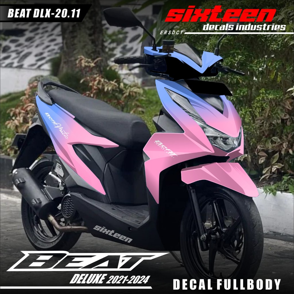 Newest Decal Sticker Honda Beat DELUXE STREET 2020 2021 2022 2023 Full ...
