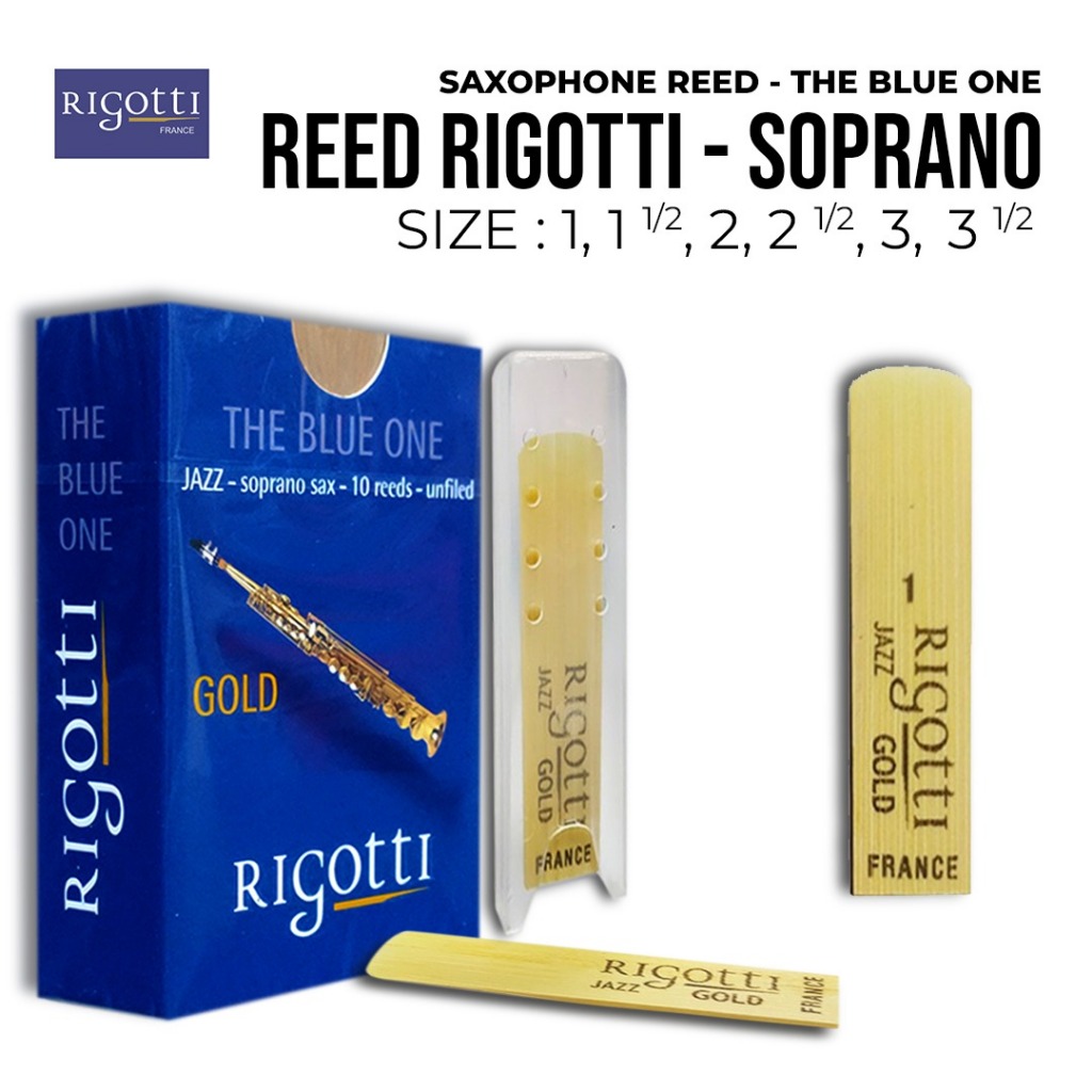 Reed Saxophone Soprano Rigotti Gold Per Pc | Shopee Philippines