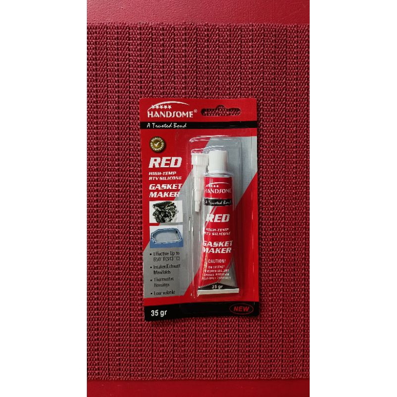 Handsome 35gr red gasket glue equivalent to USA | Shopee Philippines